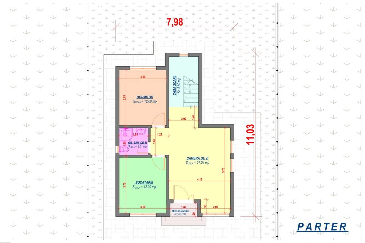 Casa din BCA Ytong etaj fara acoperis constructie zidarie 81 – Wolf ...